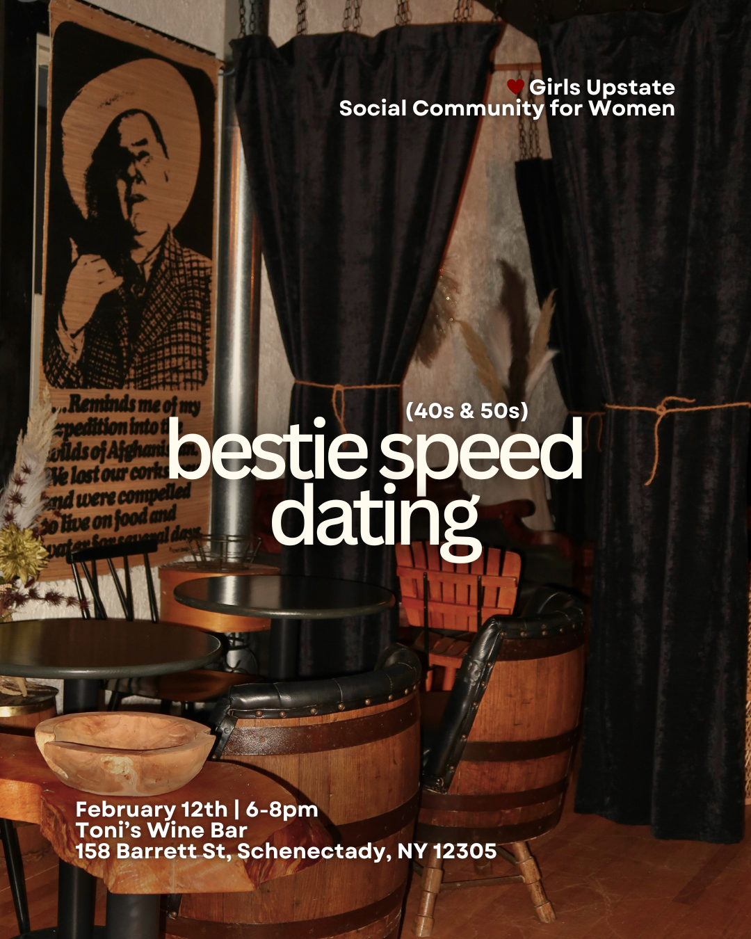 Friendship Speed Dating for Women 40s & 50s - Schenectady, NY – Girls ...